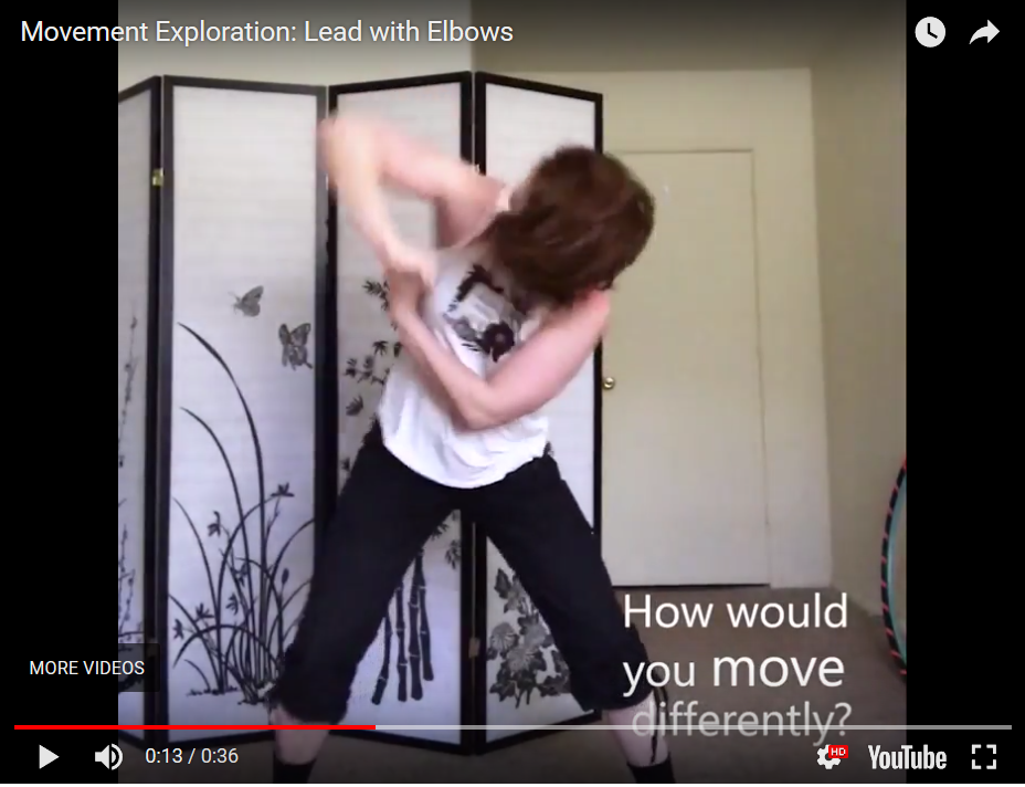 Dance Therapy Intervention: Lead with Elbows - Mind Your Body